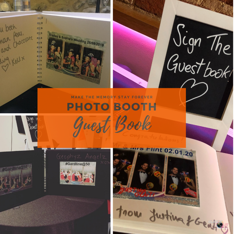 Fabulous Photo Booth Guest Books | Clique Out!